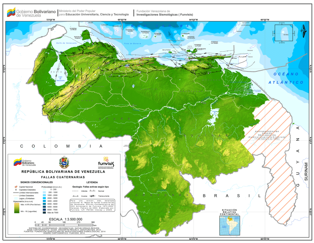 Zonas sísmicas de Venezuela, conoce donde están Zonas sísmicas de Venezuela, conoce donde están