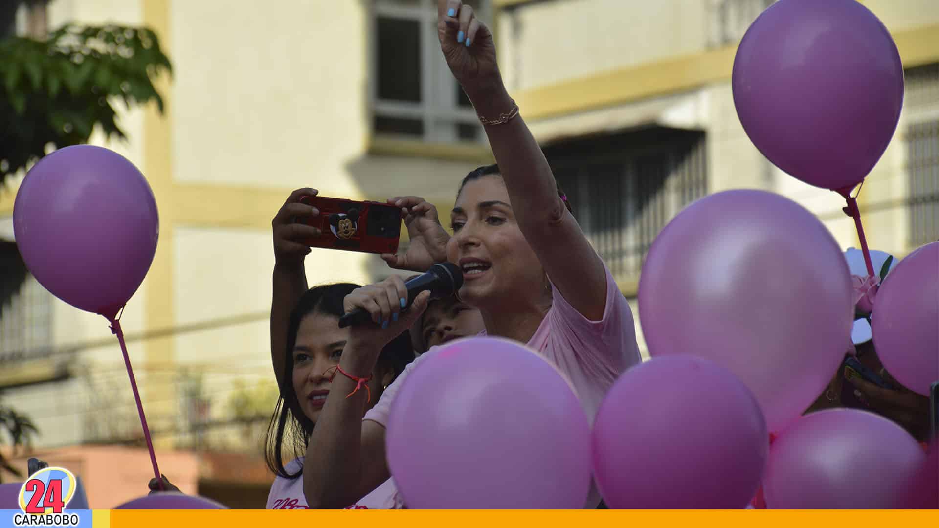 Primera Caminata Rosa culminó exitosamente en Valencia Primera Caminata Rosa culminó exitosamente en Valencia